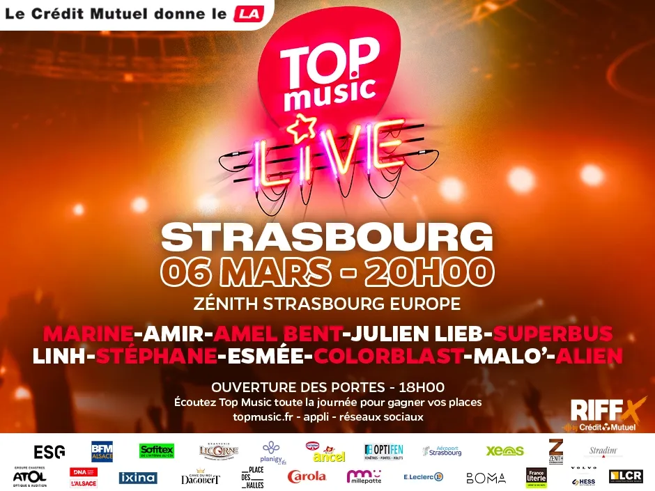 Toute l'actu Top Music - Le 10ème Top Music Live : c'est ce soir