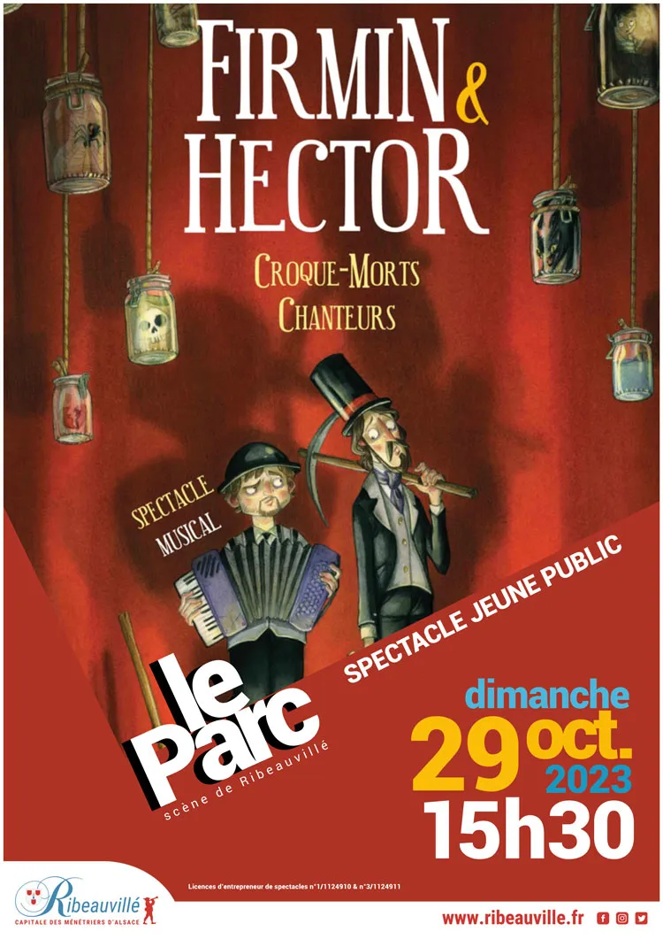 Firmin & Hector "Croques-morts chanteurs" - Spectacle enfants & famille