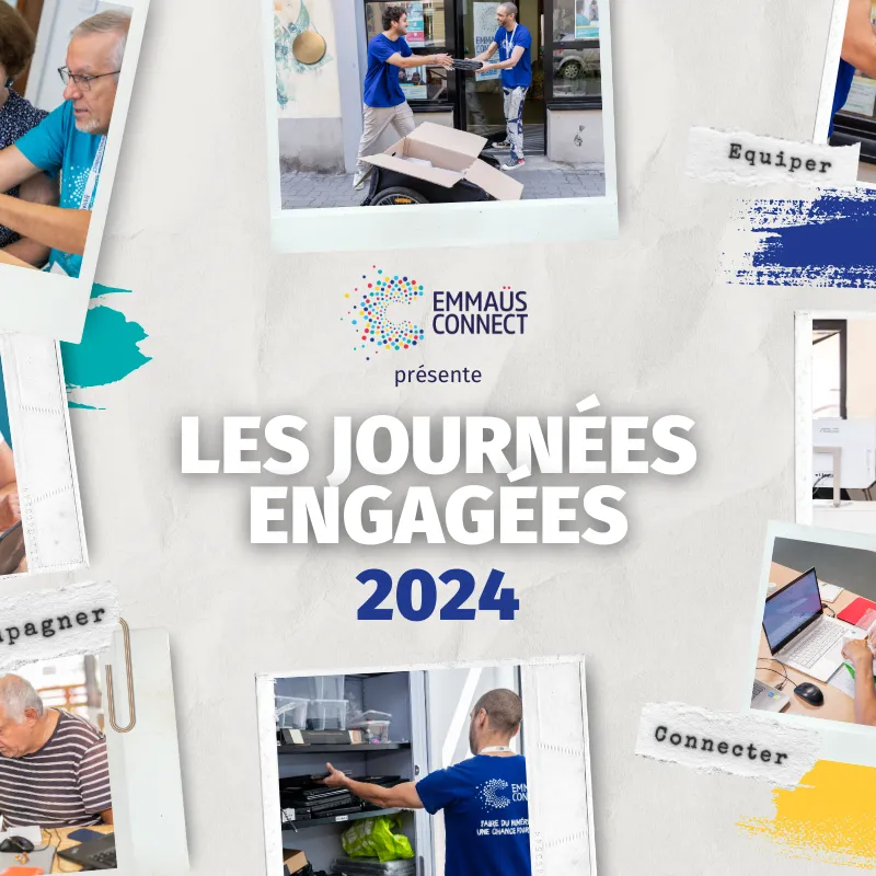 Devenez bénévole pour Emmaüs Connect