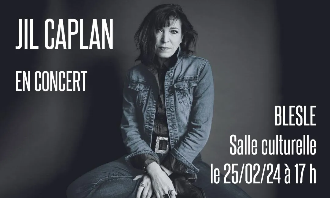 Blesle (43) : Jil Caplan en concert