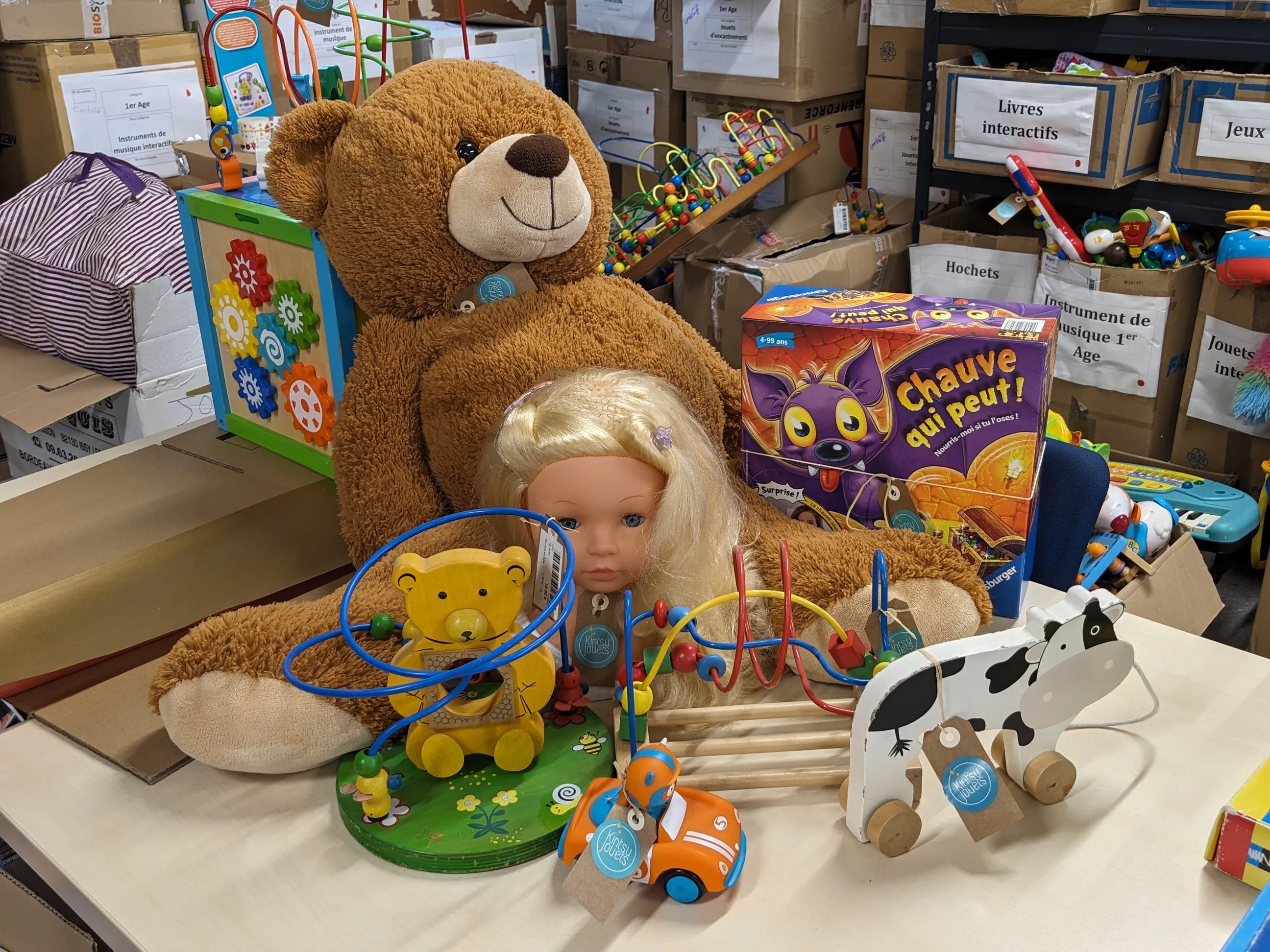 Rouen : de l’occasion dans la hotte de "Kintsu jouets"