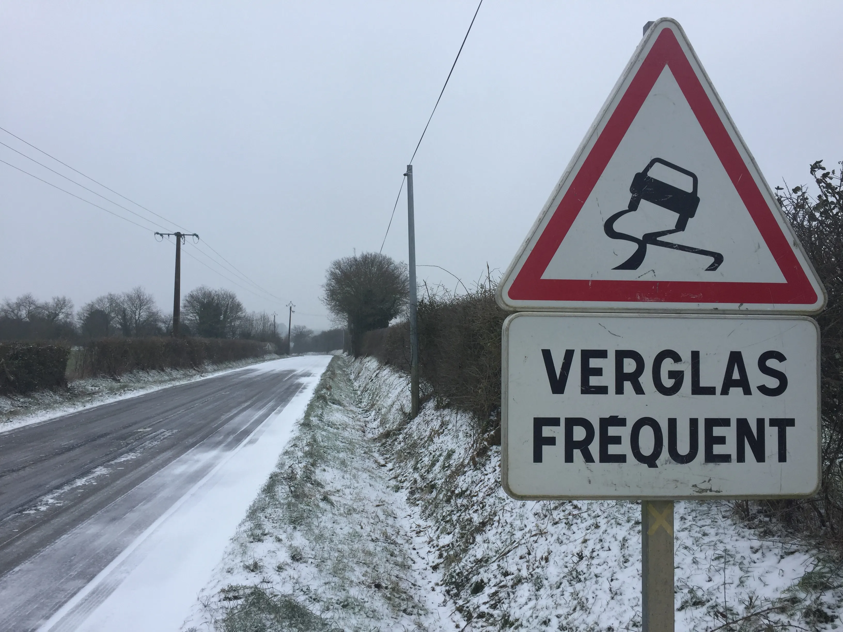 Vigilance orange au verglas ce mardi soir en Eure-et-Loir