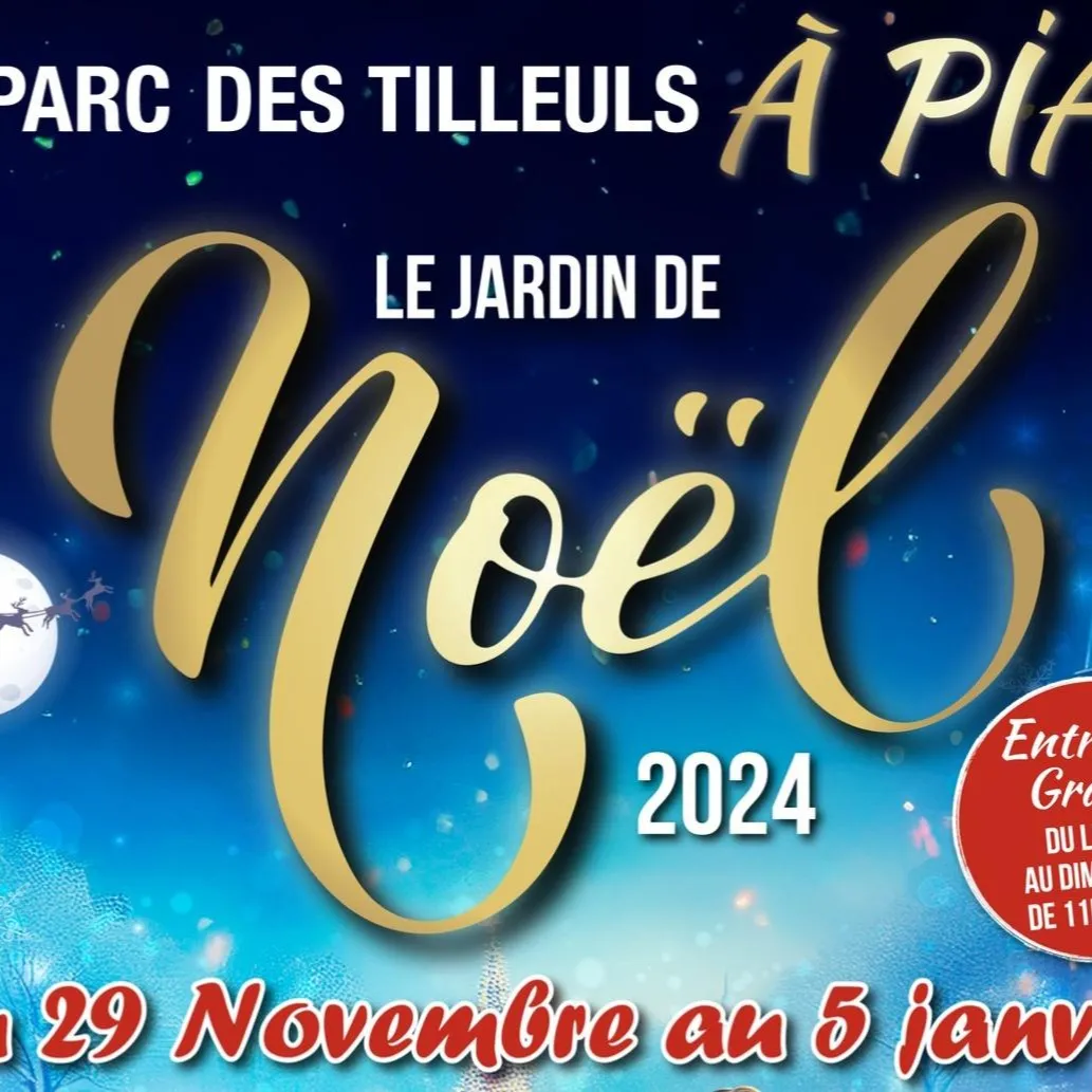Le Jardin de Noël à Pia : Une féerie dévoilée par Jérôme Palmade et ...