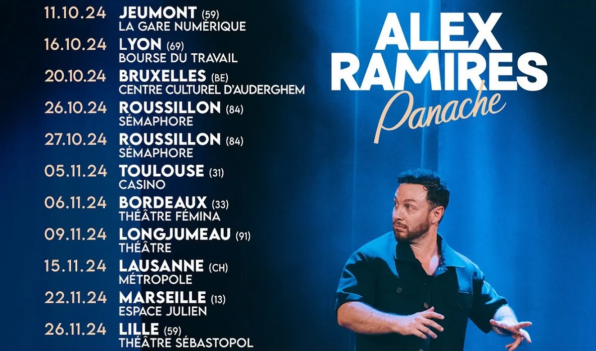 Jeumont : Alex Ramirès de retour le 11 octobre avec « Panache