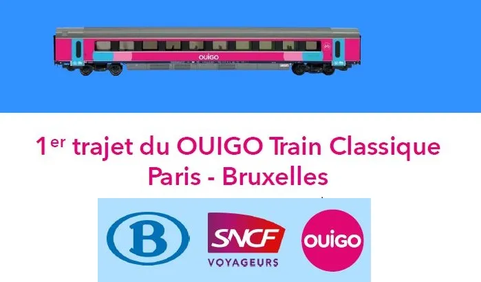 Aulnoye-Aymeries : inauguration du « Ouigo Train classique » Paris ...