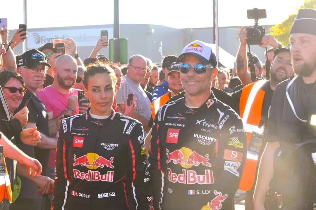 Hautmont : Sébastien Loeb au départ du Rallye Charlemagne 2025