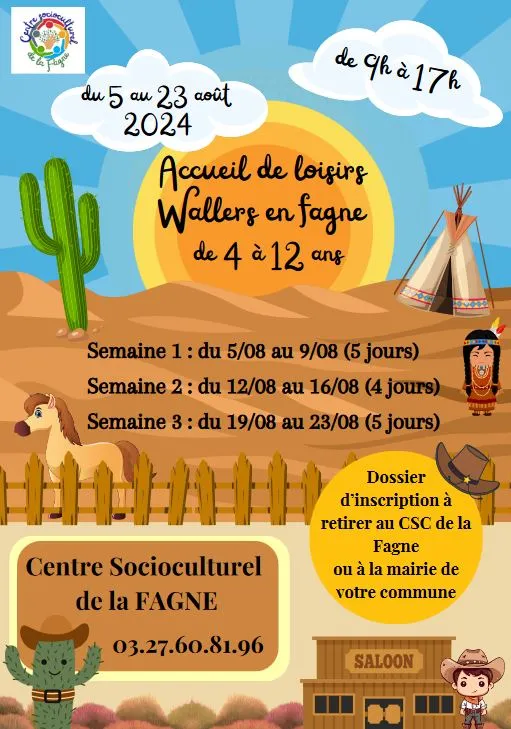 A Wallers-en-Fagne, le retour de l'Accueil de loisirs de la Fagne en ...