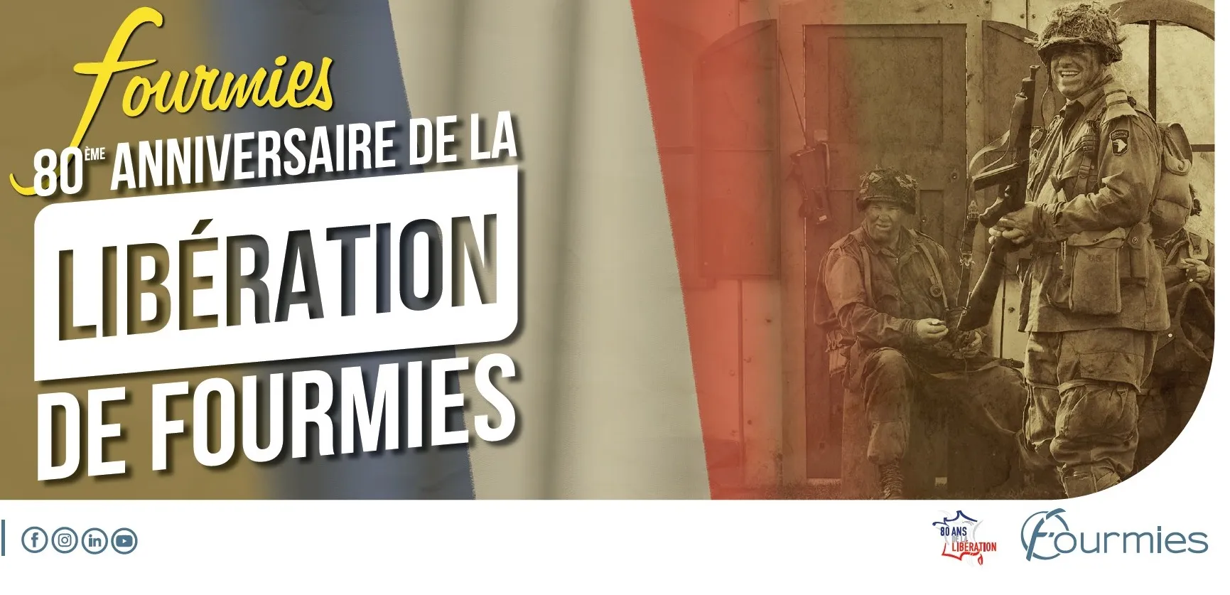 Fourmies : les 80 ans de la libération célébrés ce samedi 31 août
