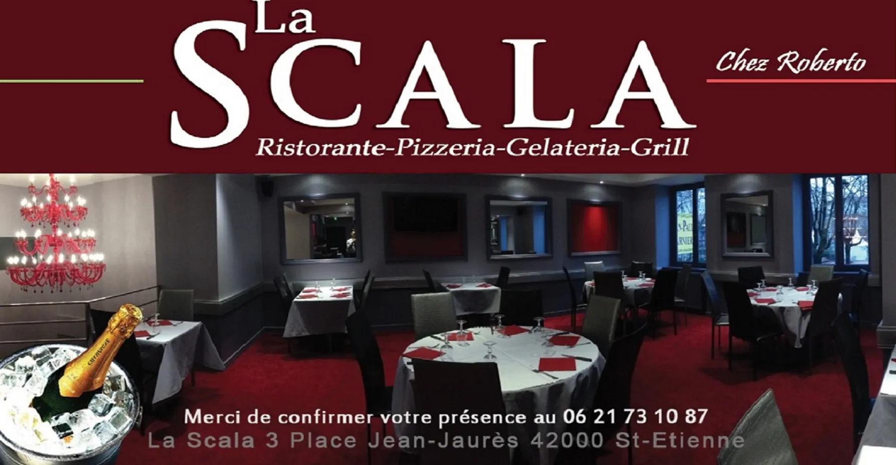 Inauguration de la nouvelle salle du Restaurant-Pizzeria La Scala chez ...