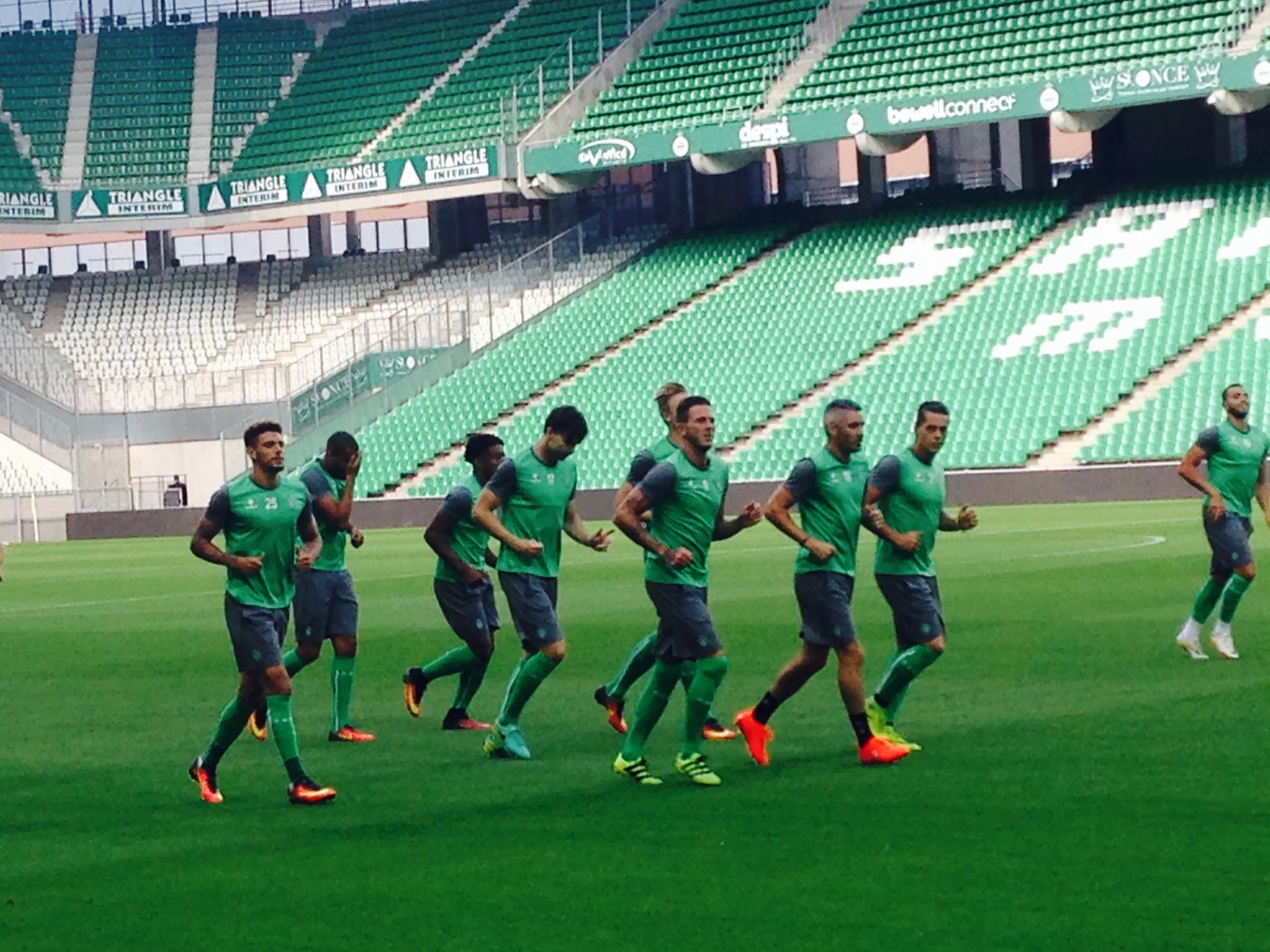 Foot : les Verts lancent leur quatrième campagne européenne d'affilée ...