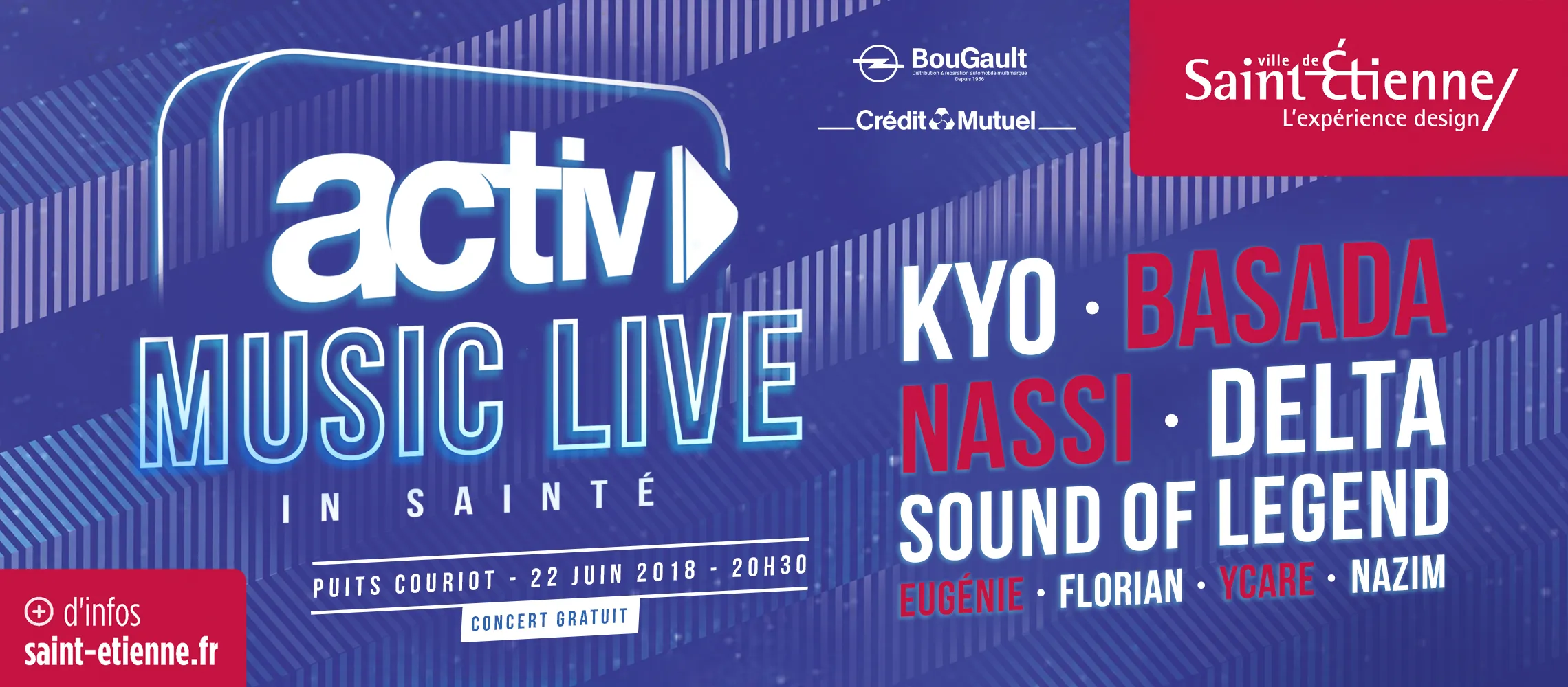 Activ Music Live : découvrez tous les artistes