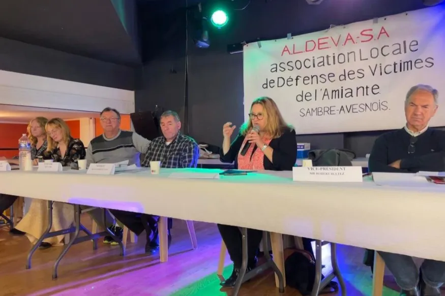 ALDEVA à Leval défend les victimes de l'amiante, témoignages