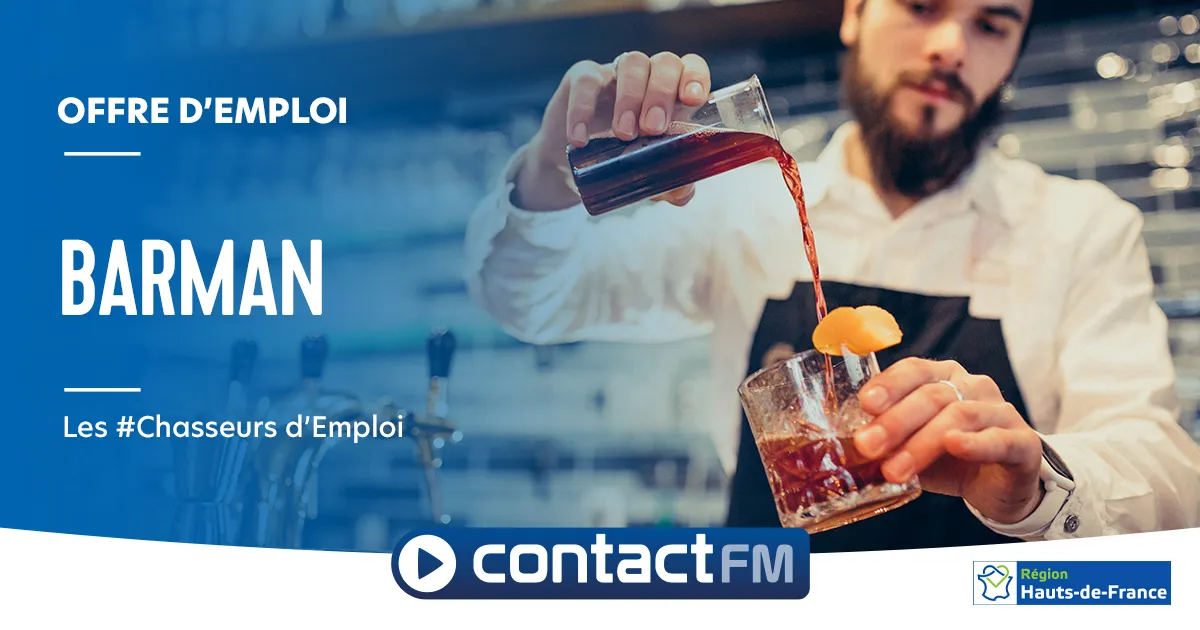 L'actualité régionale - Radio Contact - OFFRE D'EMPLOI: BARMAN (H/F)