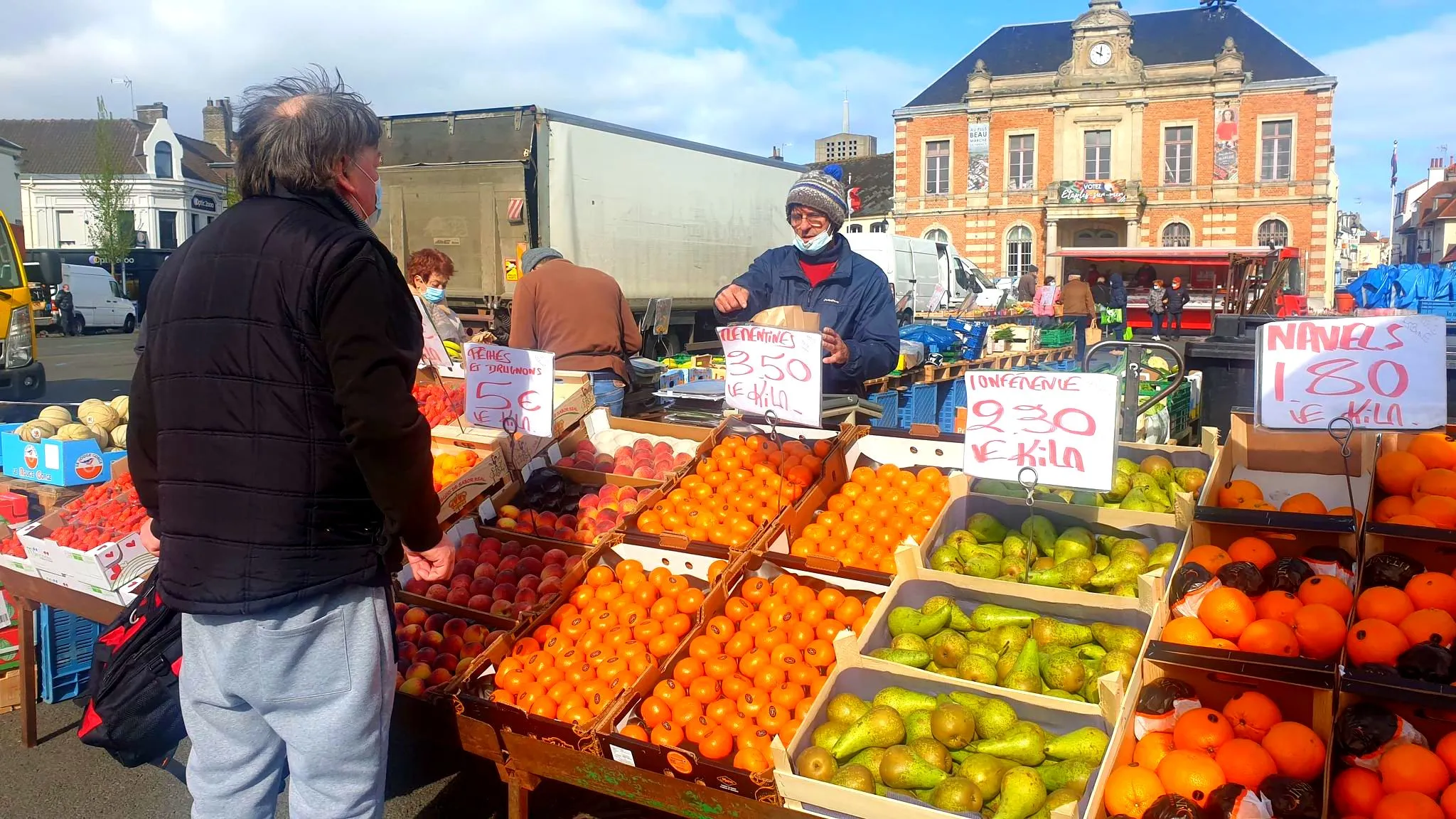 Le marché d’Etaples sera peut-être le préféré des français