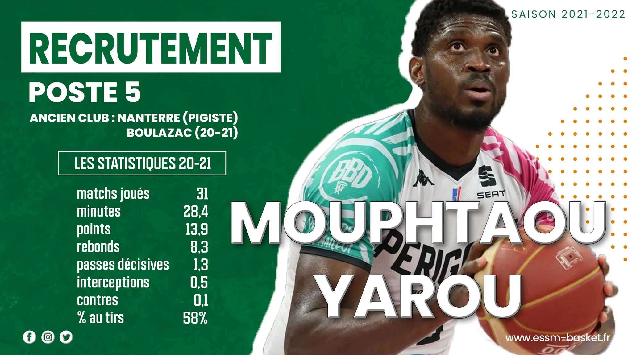 Une nouvelle recrue pour l'ESSM