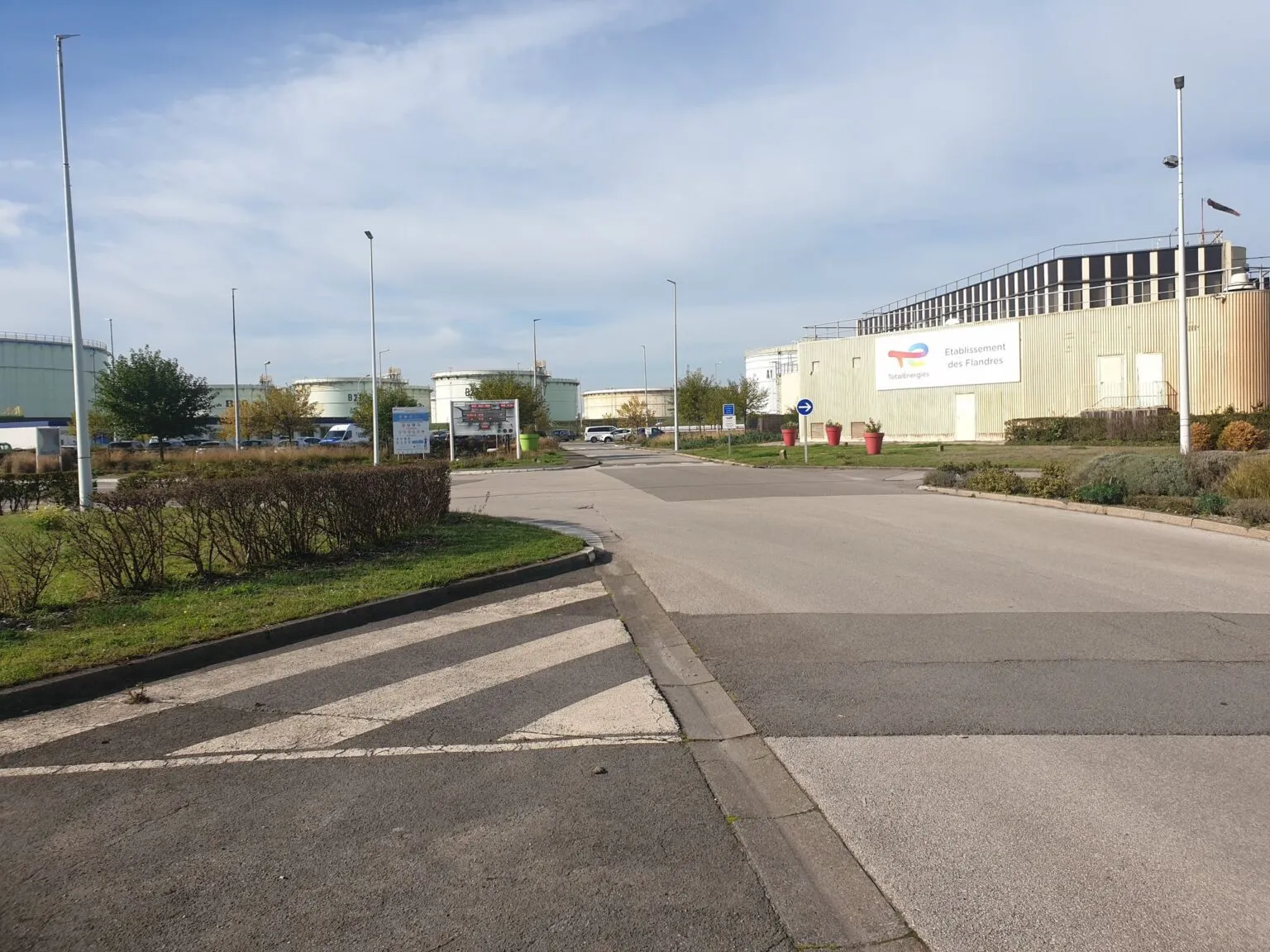 Les réquisitions vont débuter au dépôt Total de Mardyck