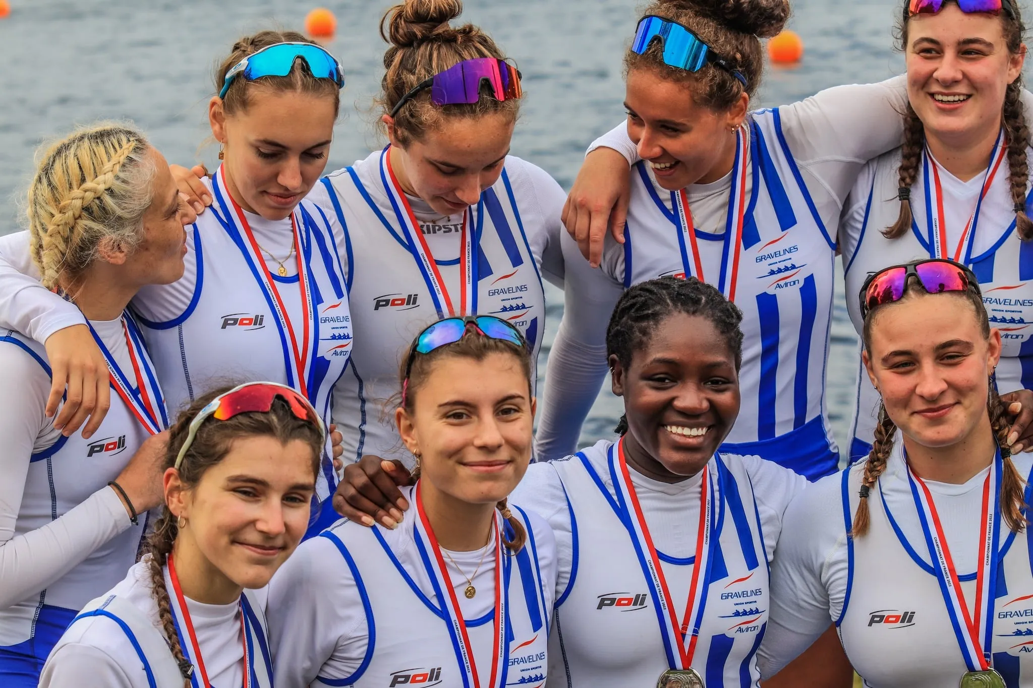 Des médailles pour les champions d'aviron de Gravelines