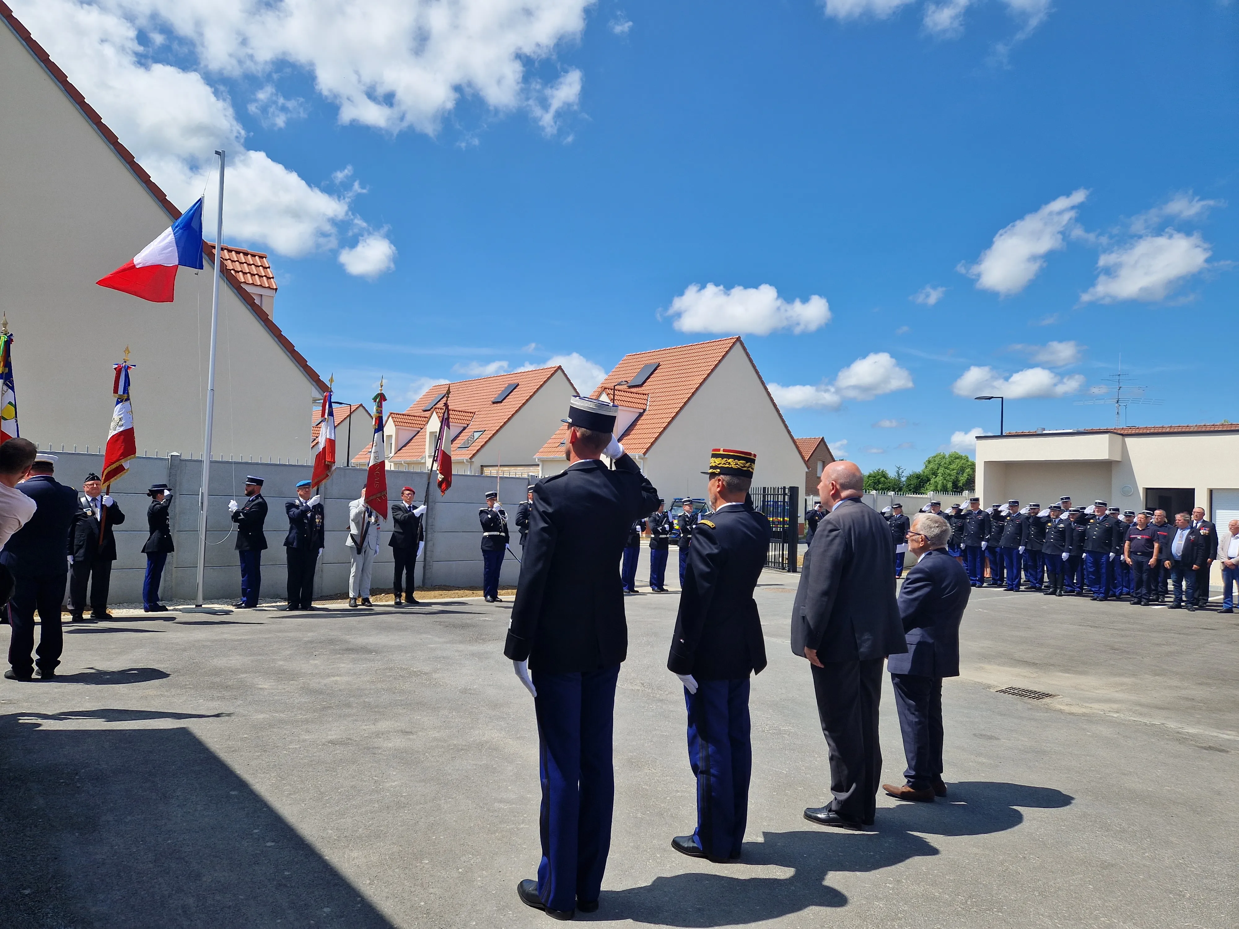 Aire-sur-la-Lys : la nouvelle caserne de gendarmerie a été ...