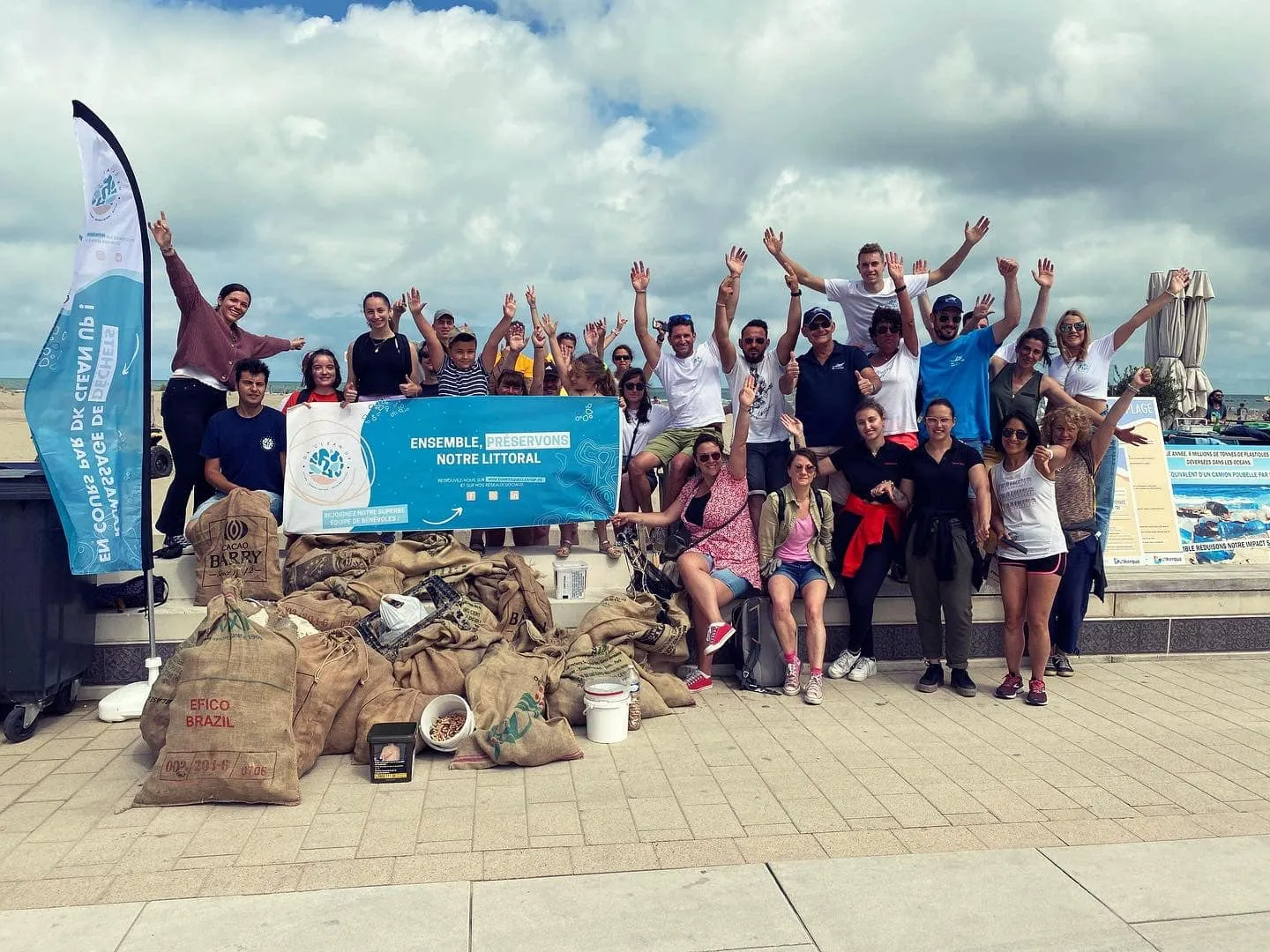 Nouvelle grosse opération de Dk Clean Up pour nettoyer la plage de ...