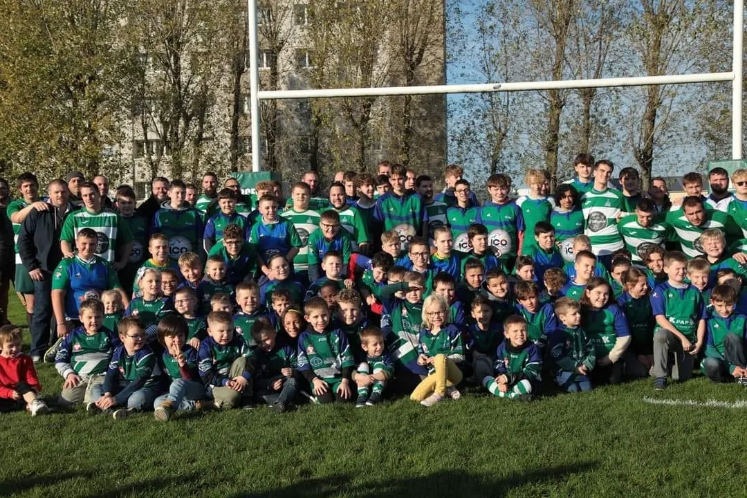 Un joueur de l'équipe de France de rugby à Saint-Pol-sur-Mer ce mercredi