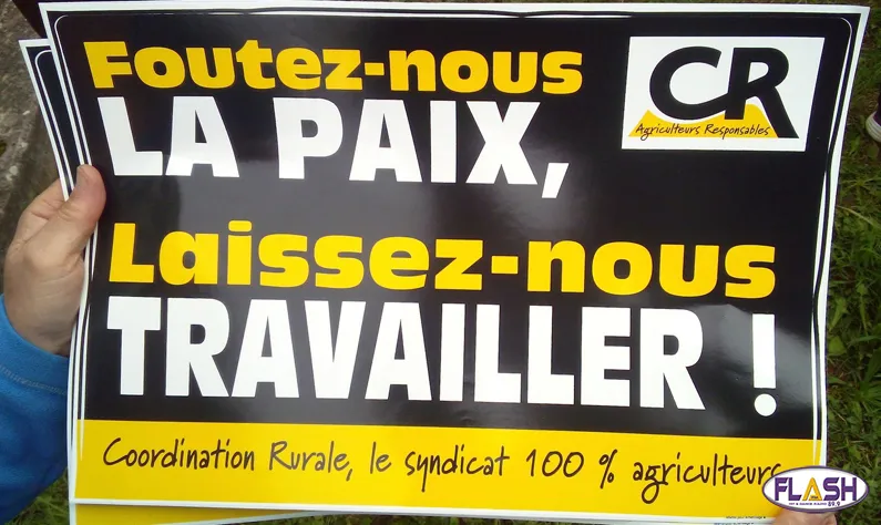 FLASH FM - Le ras-le-bol des agriculteurs
