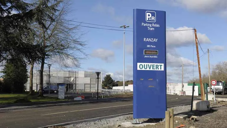 Un nouveau Parc-relais mis en service à l'est de Nantes - HIT WEST