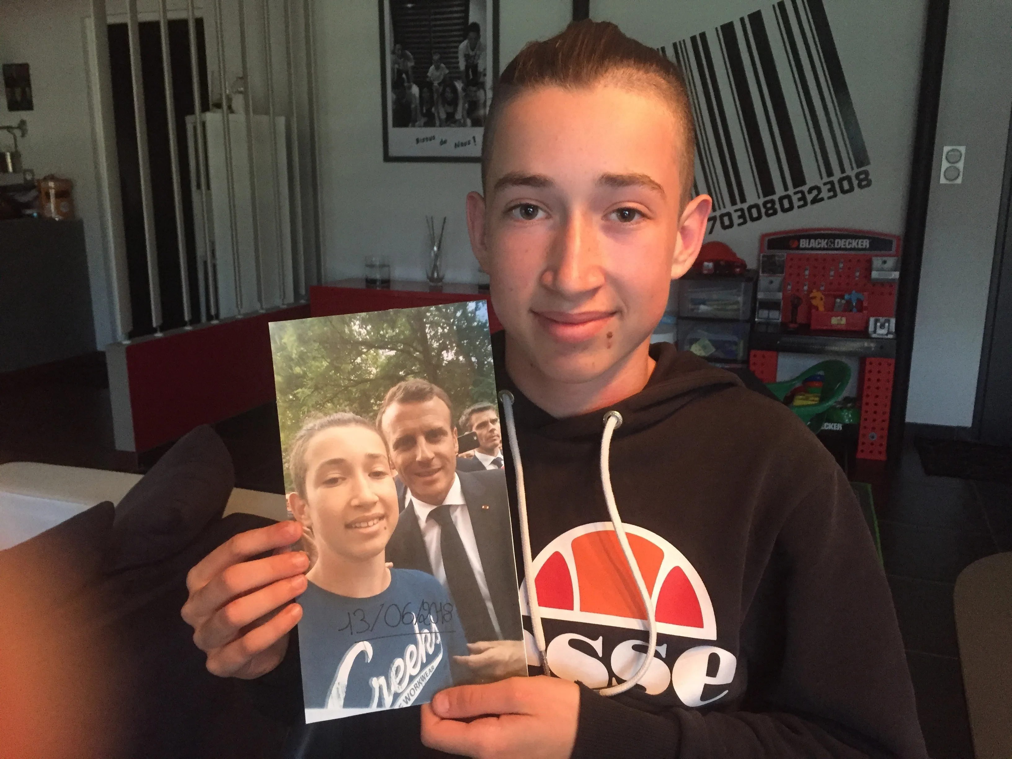 Des nouvelles de Mathéo et de son stage à l'Elysée ! - HIT WEST