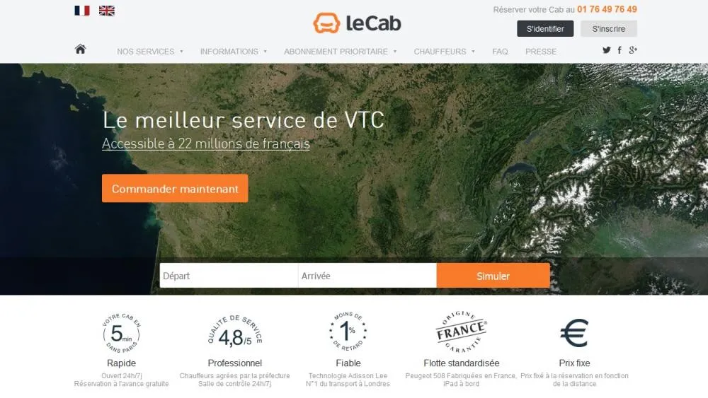 LeCab : un nouvelle offre de VTC à Rennes et Nantes - HIT WEST