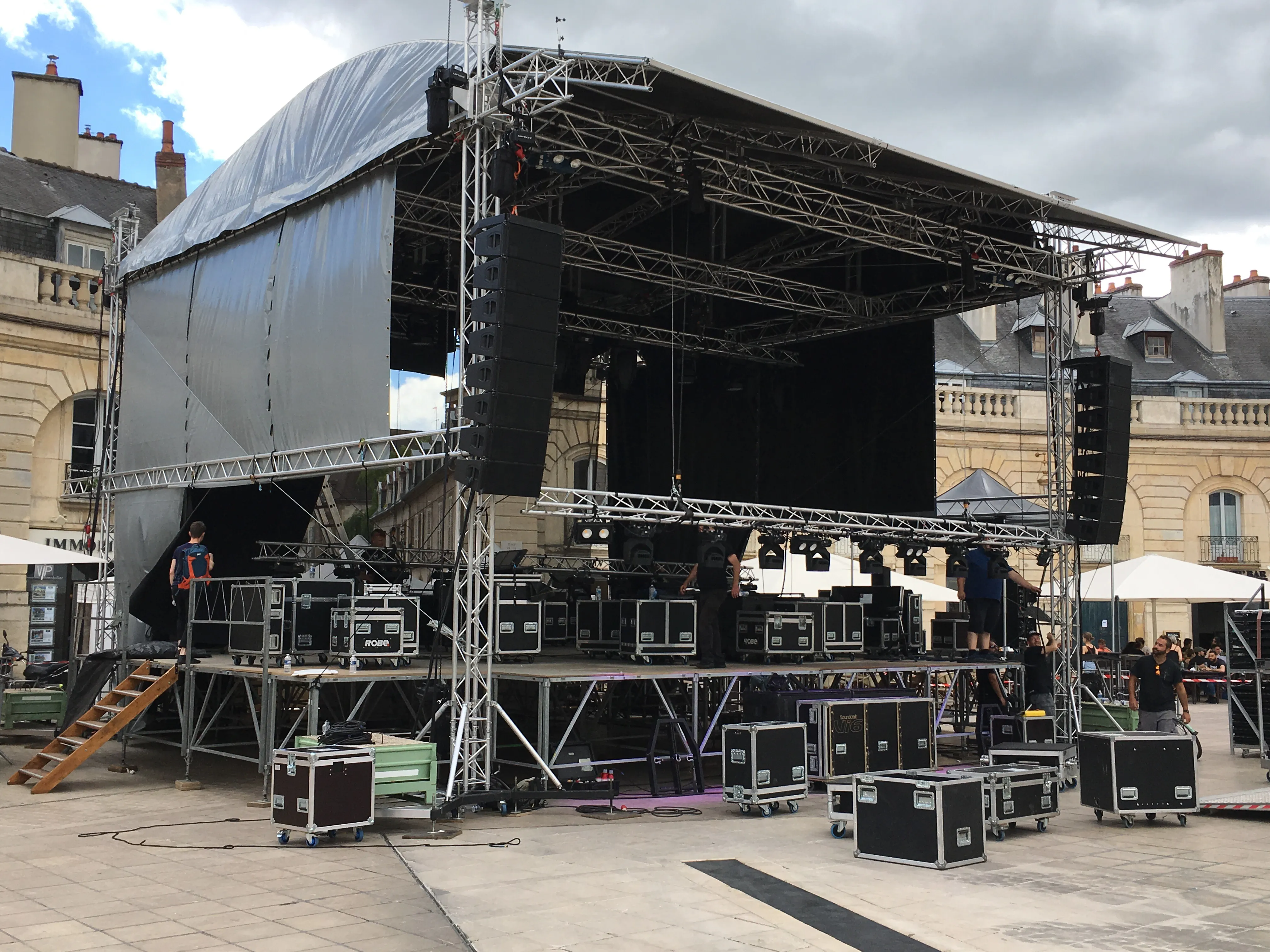 Jour J pour la fête de la musique à Dijon