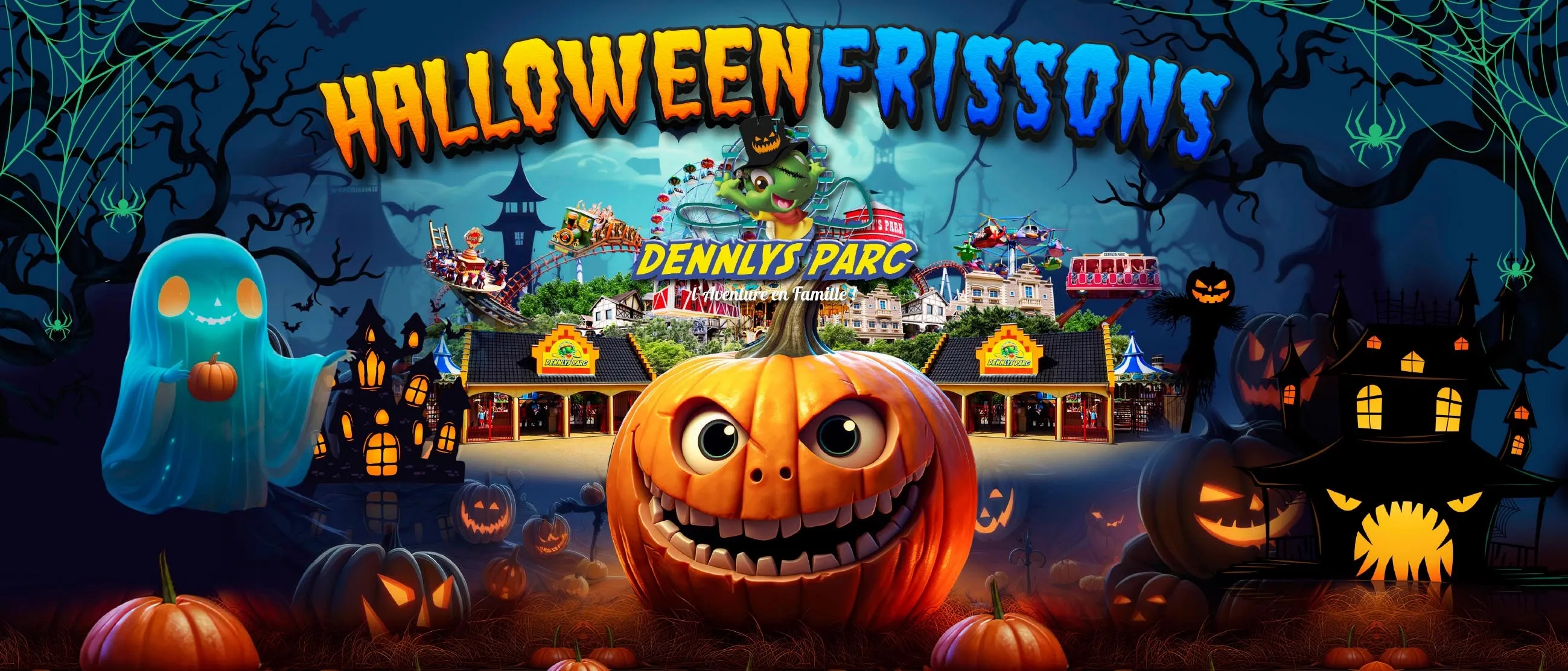 Gagnez vos entrées pour Halloween Frissons à Dennlys Parc