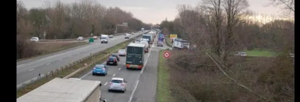 METROPOLYS : Accident sur l'Autoroute A25