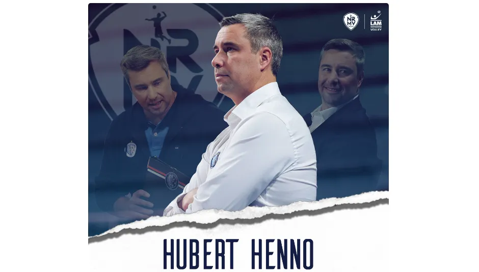 Volley : Hubert Henno est le nouvel entraîneur du NRMV - RCA
