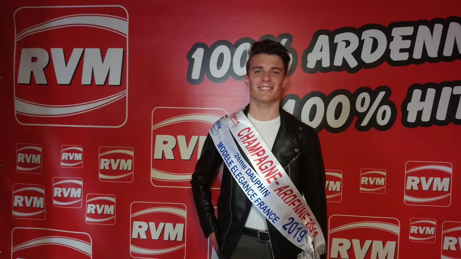 L'Ardennais Lucas Prince élu 2ème dauphin Modèle Elégance France