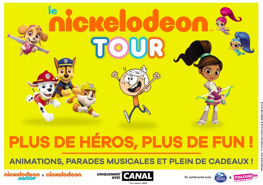 LE NICKELODEON TOUR - Toulouse FM