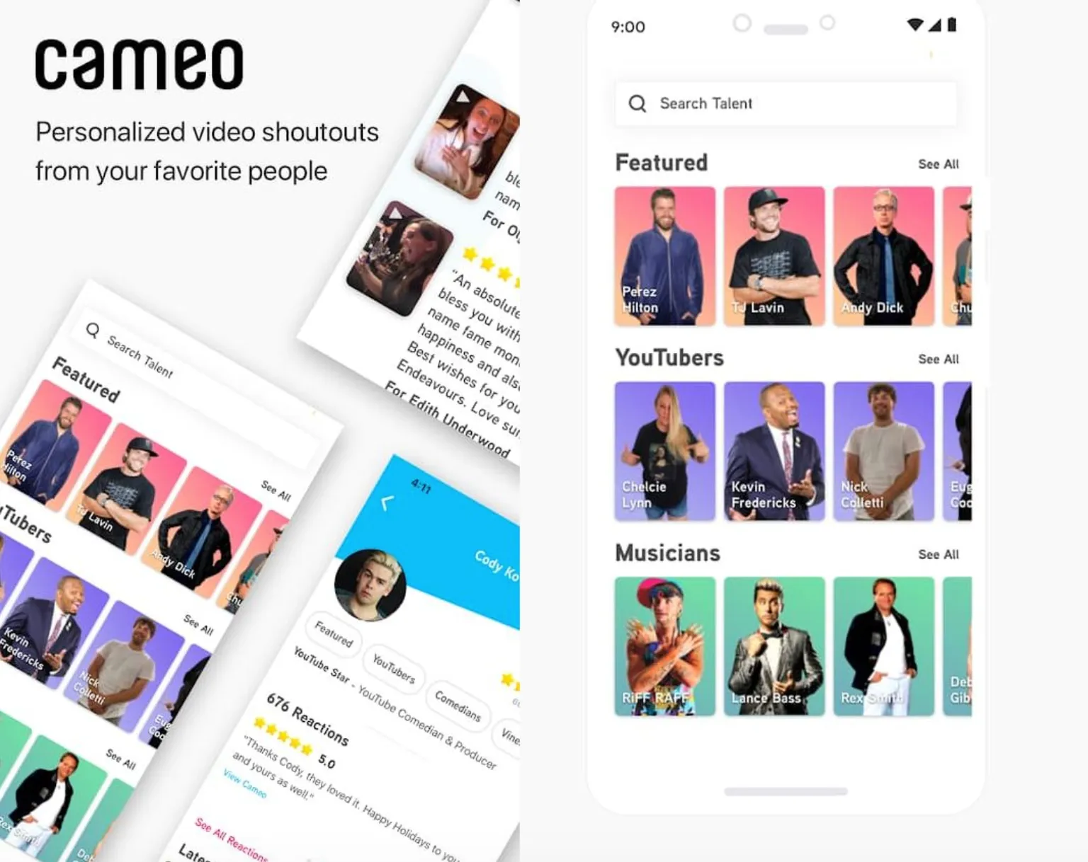 « Cameo » : l’application qui fait fureur pour recevoir des vidéos ...