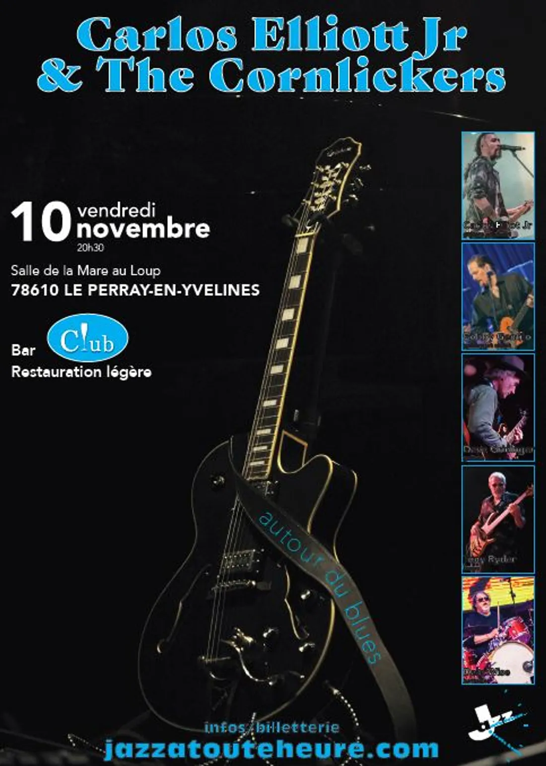 EVASION - Soirée ''Autour du blues" avec Carlos Elliott Jr & The ...