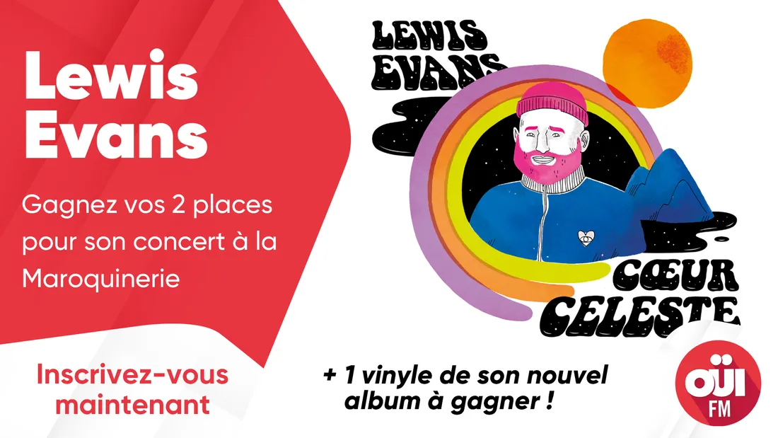 Lewis Evans : gagnez vos 2 places pour son concert à la Maroquinerie - OUI FM
