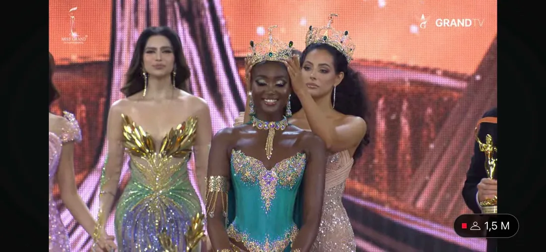 L'audacieuse Safiétou Kabengele enflamme Miss Grand International 2024