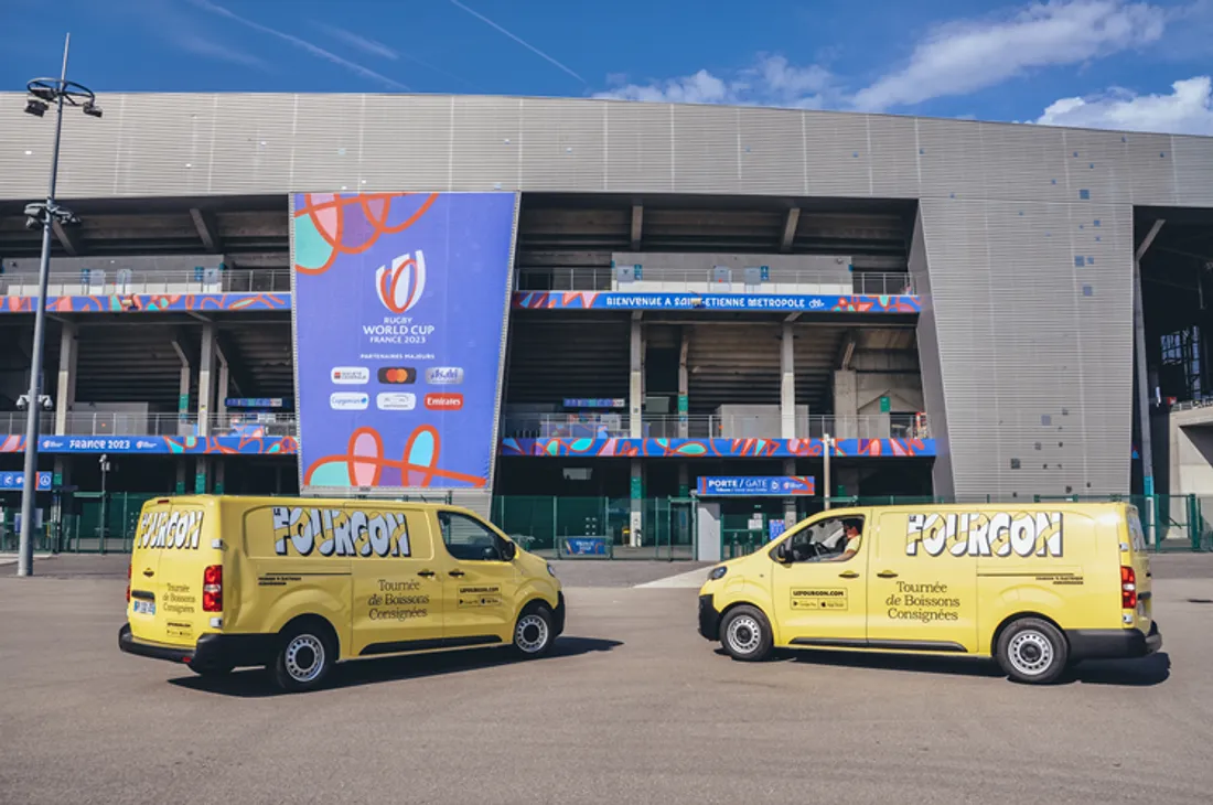 Le Fourgon à Saint-Étienne : 10 000 contenants récupérés chaque mois