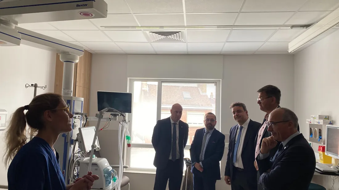 Dunkerque : le nouveau bâtiment du CHD a été inauguré en la présence du ...