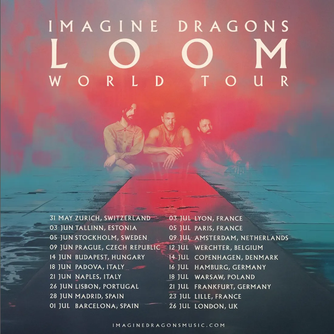 Imagine Dragons : rendez-vous à Lille pour un concert exceptionnel en ...