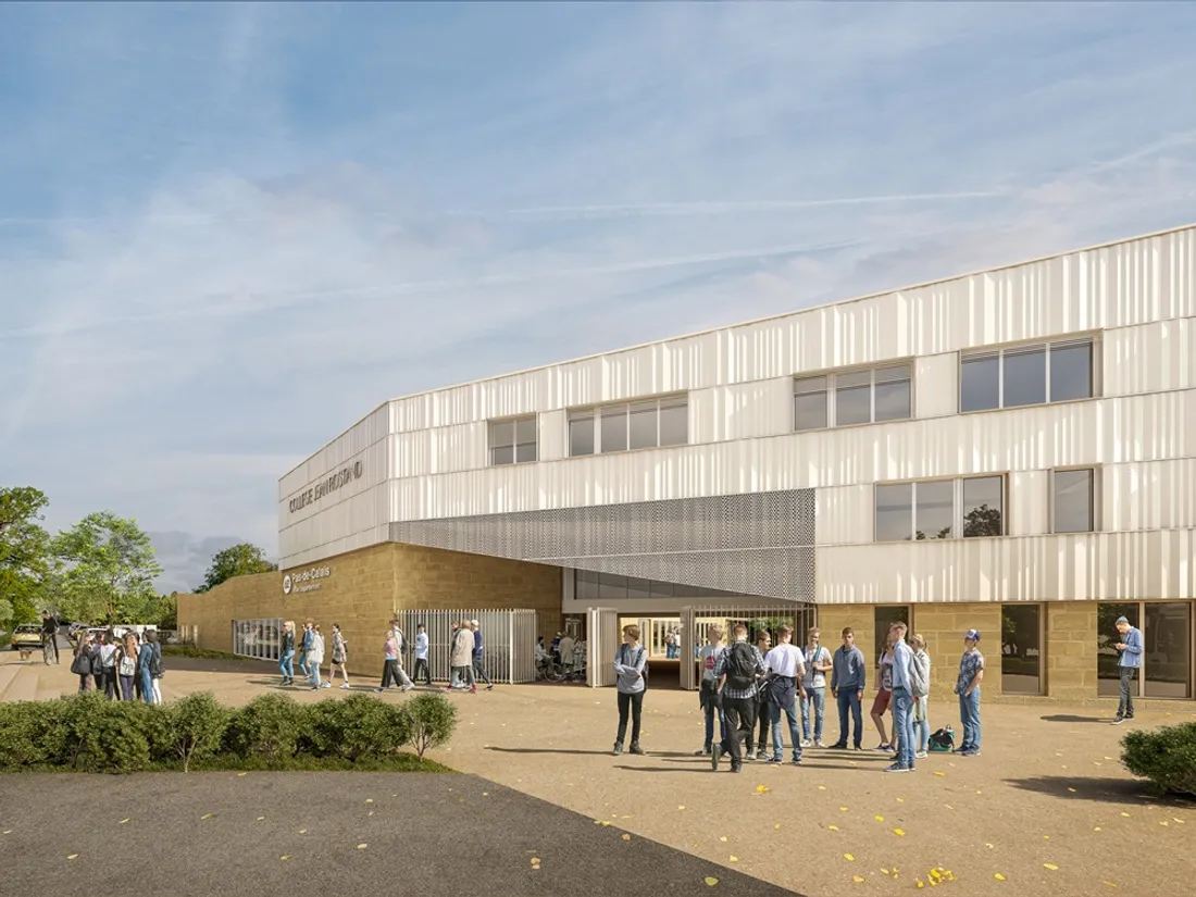 Marquise : Plus beau, plus écolo, le futur collège Jean Rostand promet ...