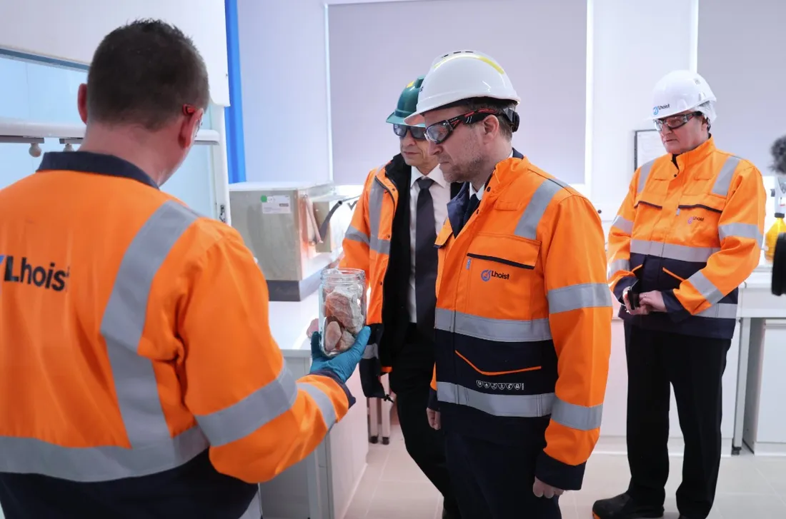 Réty : Visite du ministre de l’Industrie à Chaux et Dolomies, le directeur fait passer des messages