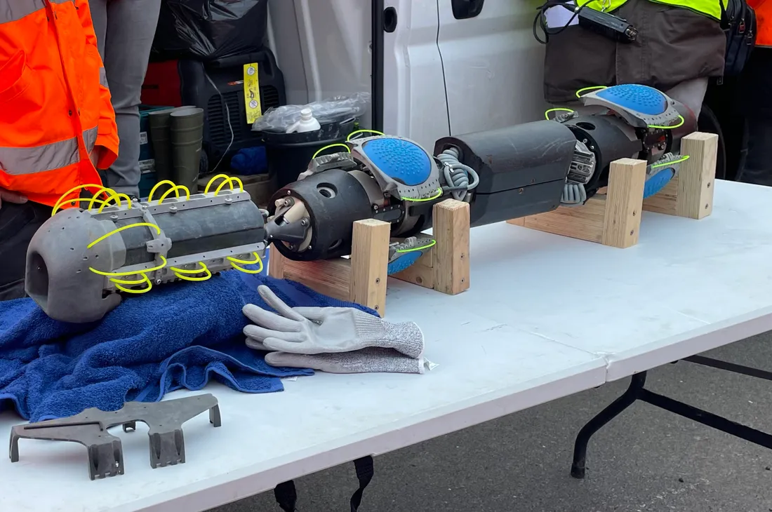 À Loon-Plage, un robot pour inspecter les réseaux d’eau potable