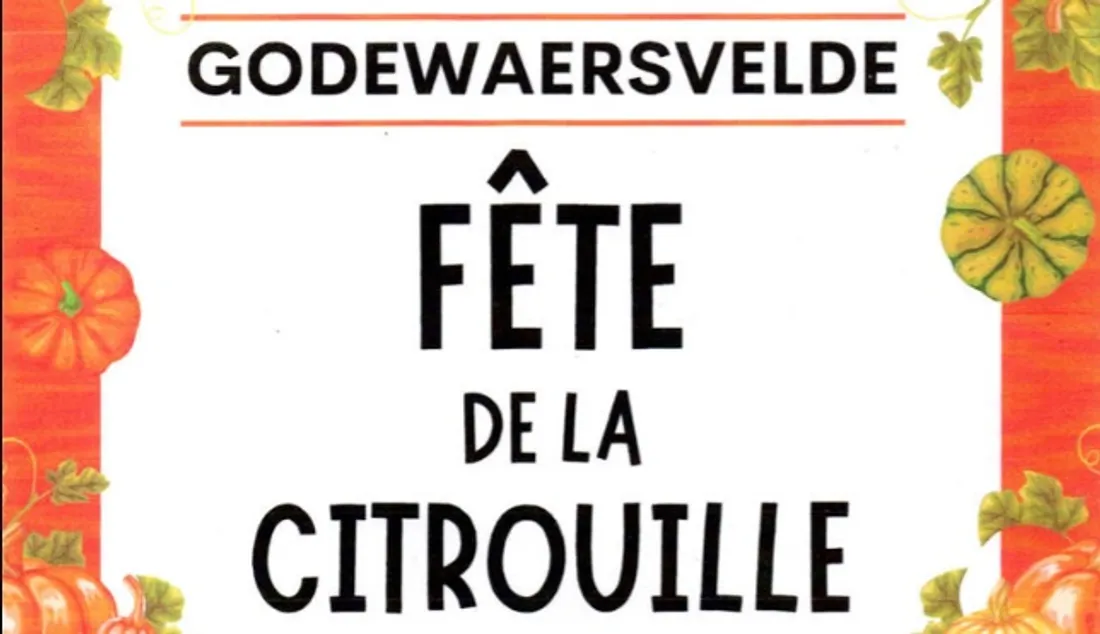 La 1ère Fête de la Citrouille à Godewaersvelde