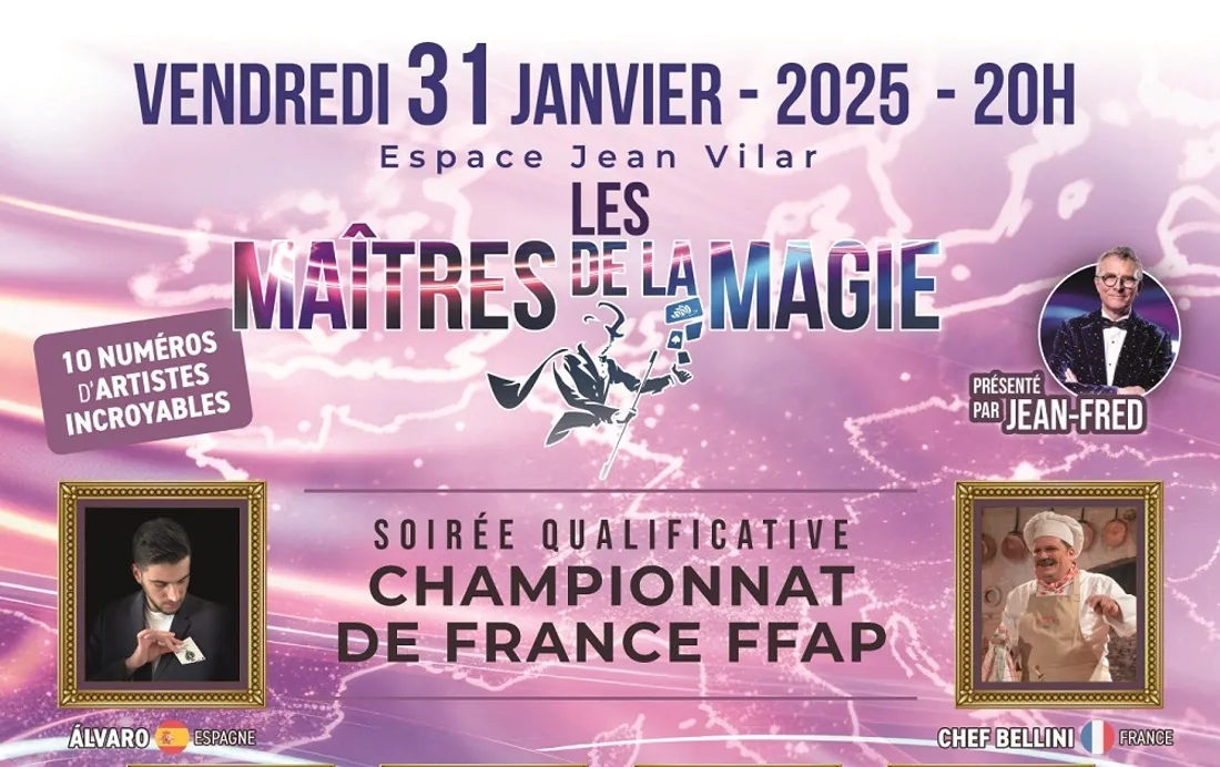 Les Maîtres de la Magie cette semaine à Coudekerque-Branche