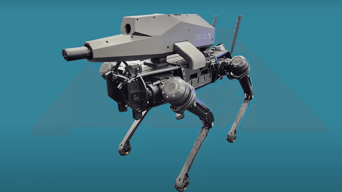 "Spur" : le premier chien-robot armé
