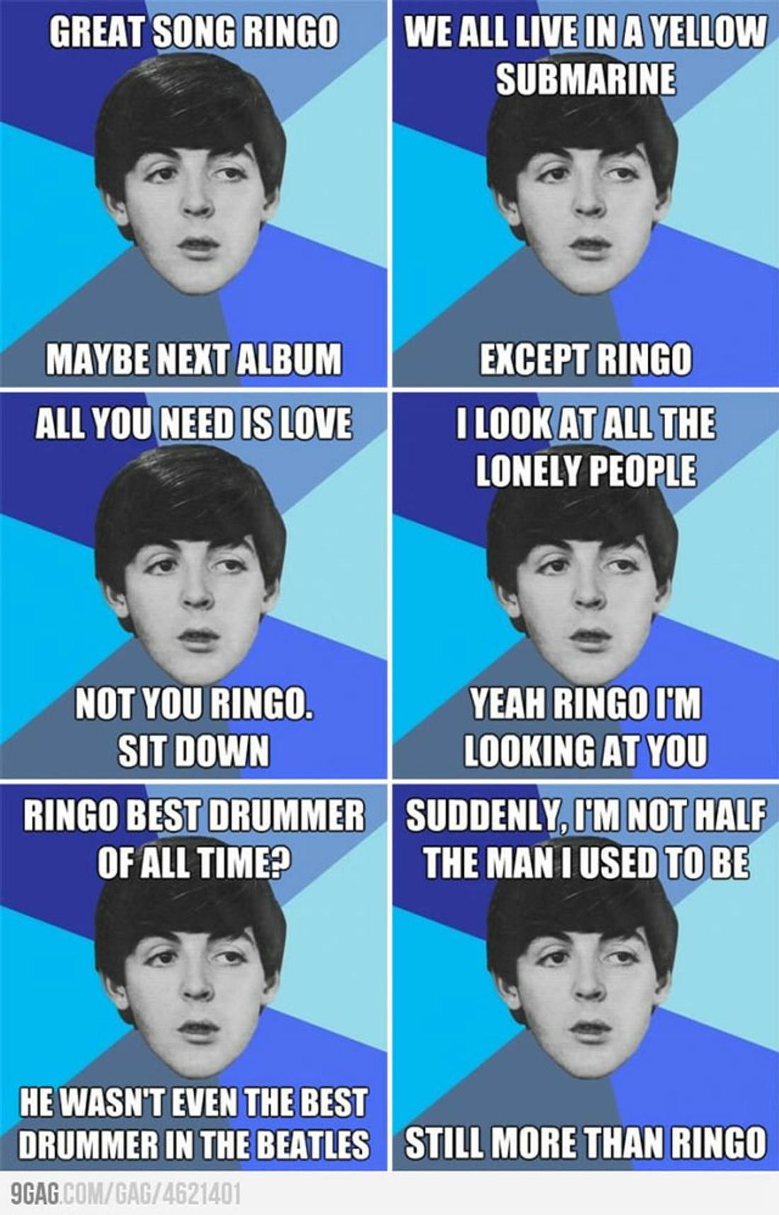 Ringo Starr, le meme