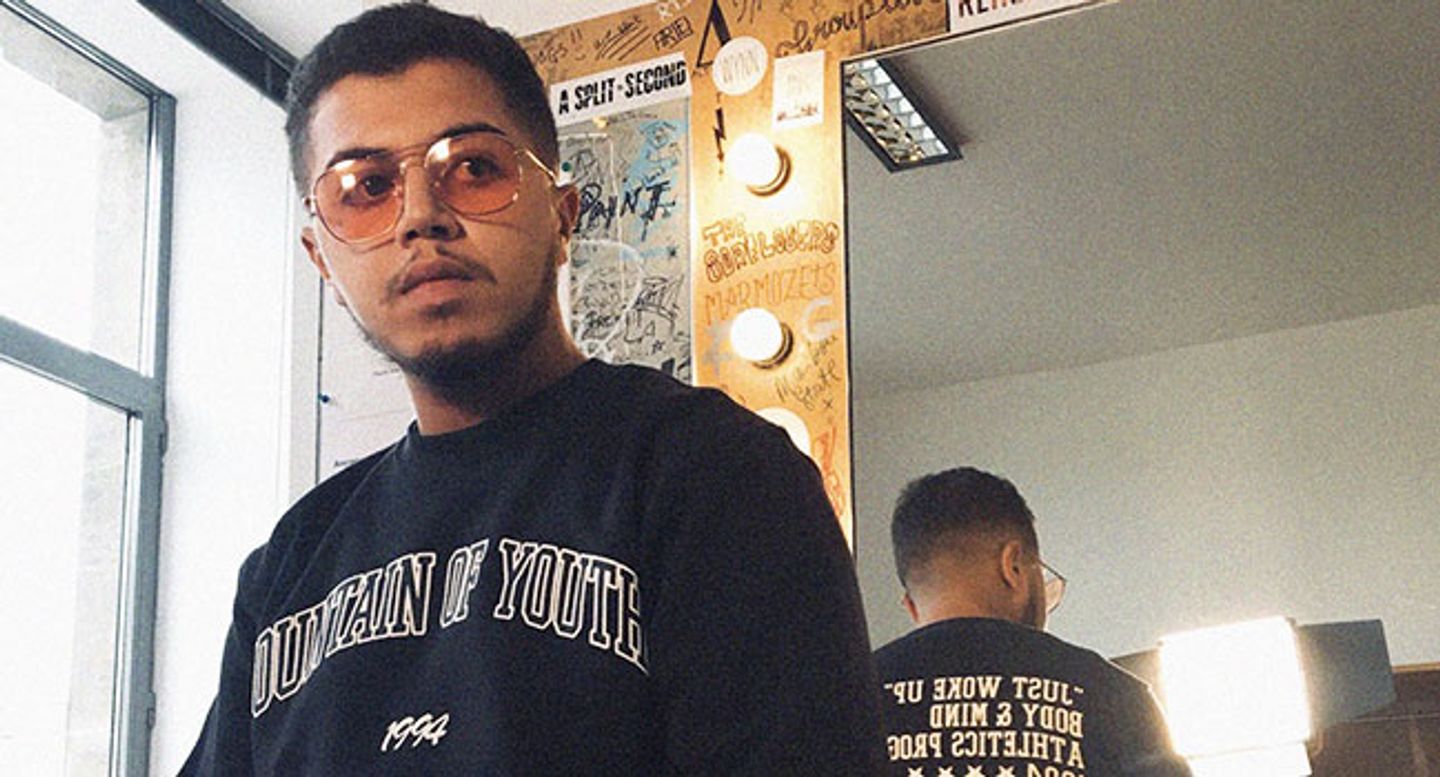 Hamza : il dévoile la pochette de son premier opus, "Paradise"! (Photo)