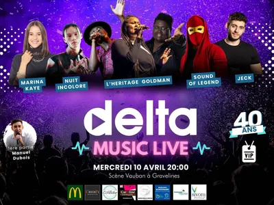 Delta FM : La radio du littoral | actualité, musique, podcasts